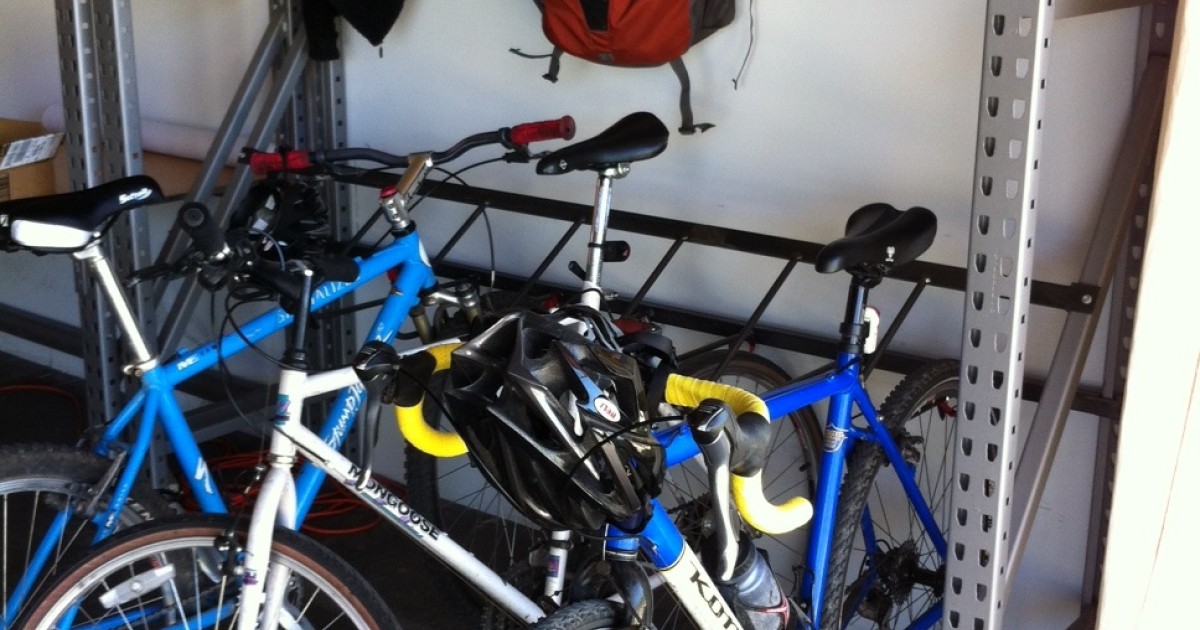 Custom Storage Solution in time for Bike to Work Week | Aten Design Group