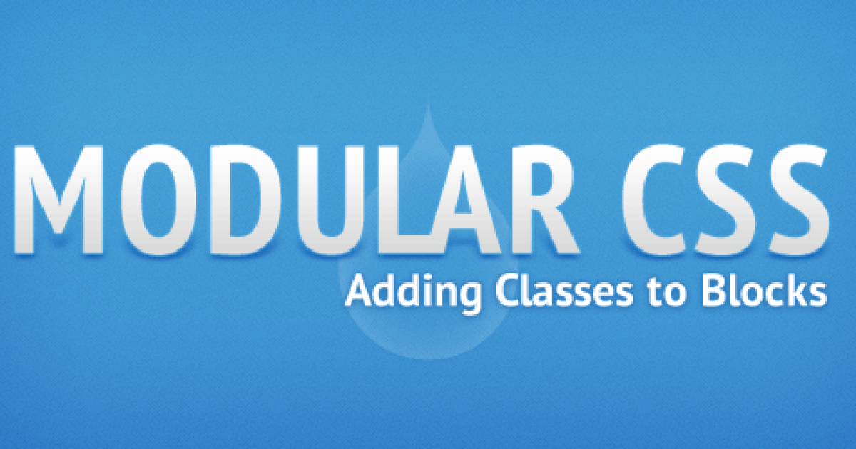 Adding Css Classes To Blocks In Drupal Aten Design Group